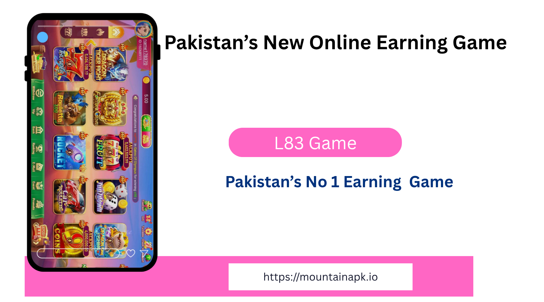 L83 Game APK Download 2026 New Pakistani Official Earning APP